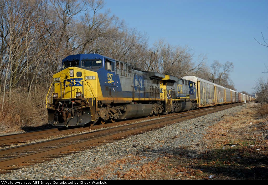 CSX 527 Southbound at Nicolas Road